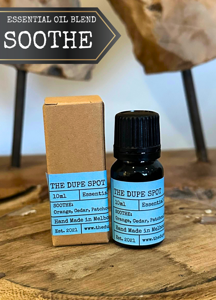 10ml ESSENTIAL OIL BLEND - SOOTHE – The Dupe Spot AU